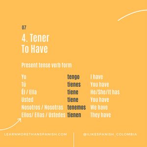 10 most common Spanish verbs - Learn More Than Spanish